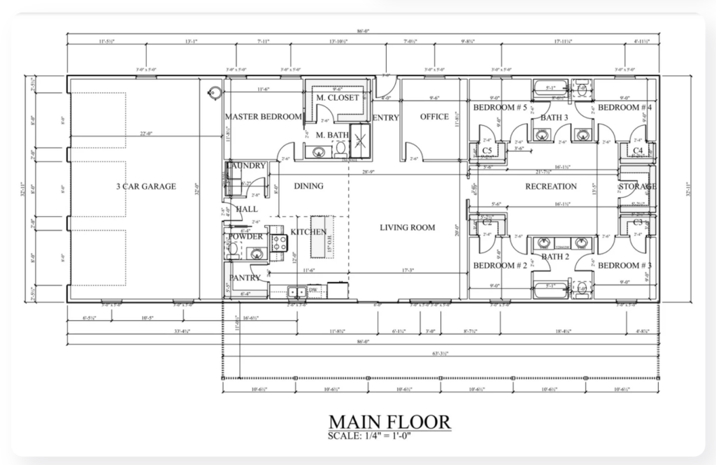 7 Outstanding 2000 Sq Ft Barndominium Floor Plans